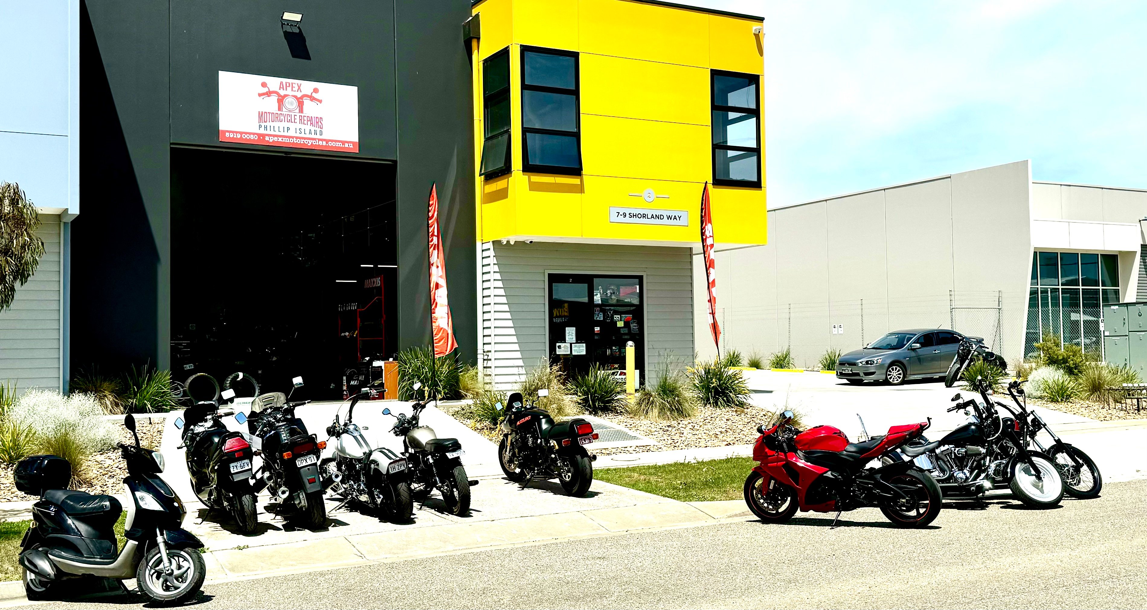WHAT DO WE DO AT APEX MOTORCYCLE REPAIRS PHILLIP ISLAND?